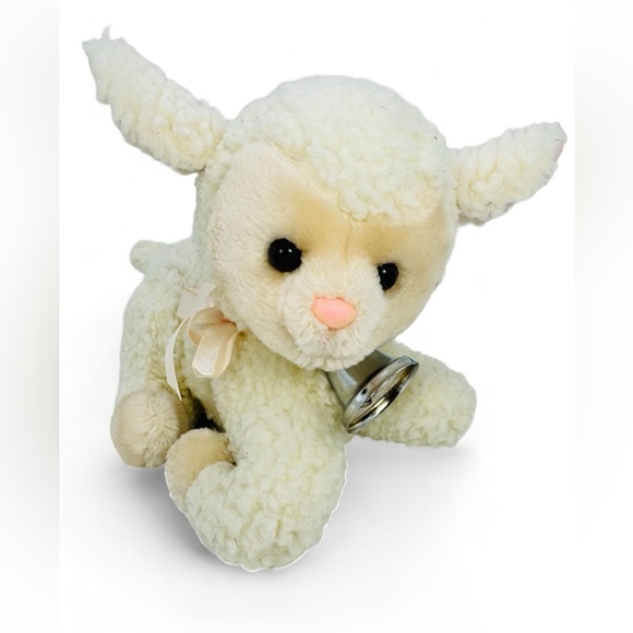 Russ | Toys | Russ Berrie Tinker Sheep Lamb Plush With Silver Bell 9 ...